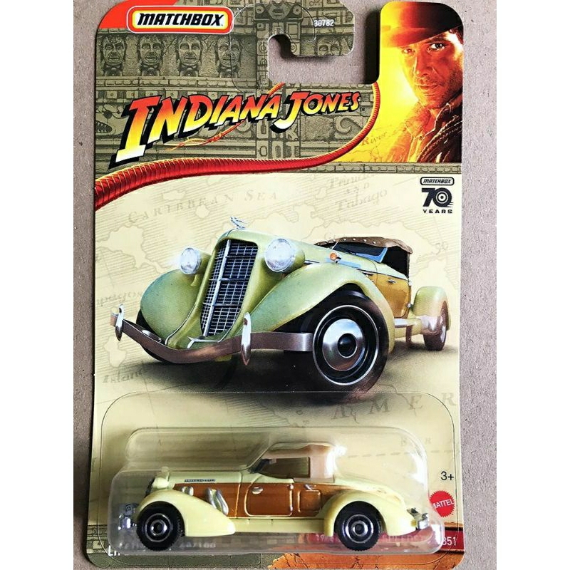 Jual matchbox 1936 auburn speedster 851 indiana jones | Shopee Indonesia