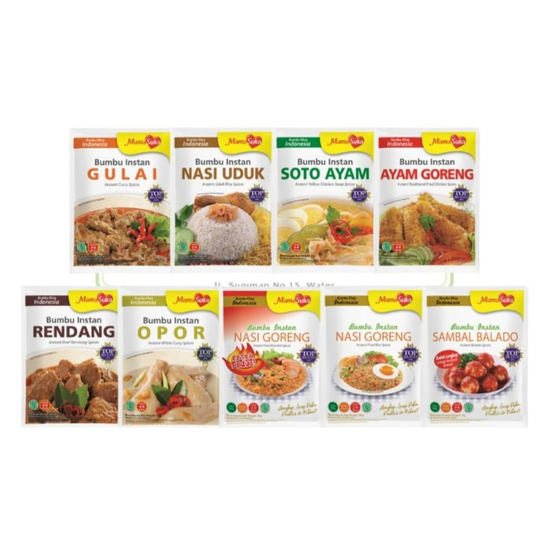 Jual MAMASUKA Bumbu Instan Opor / Gulai / Ayam goreng (1 Pcs) | Shopee Indonesia