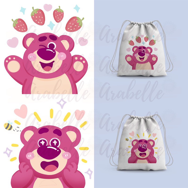 Jual Tas Serut atau String Bag dan Tote Bag Bergambar Cute Disneyy ...