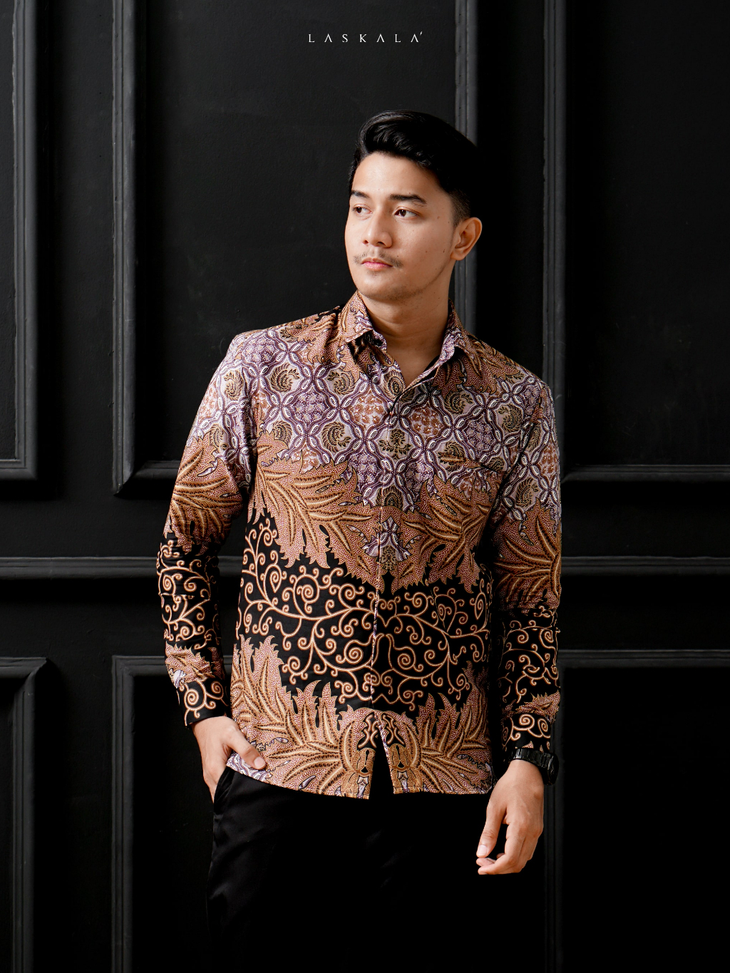 Jual Laskala Premium Batik - Respati | Slimfit | Shopee Indonesia