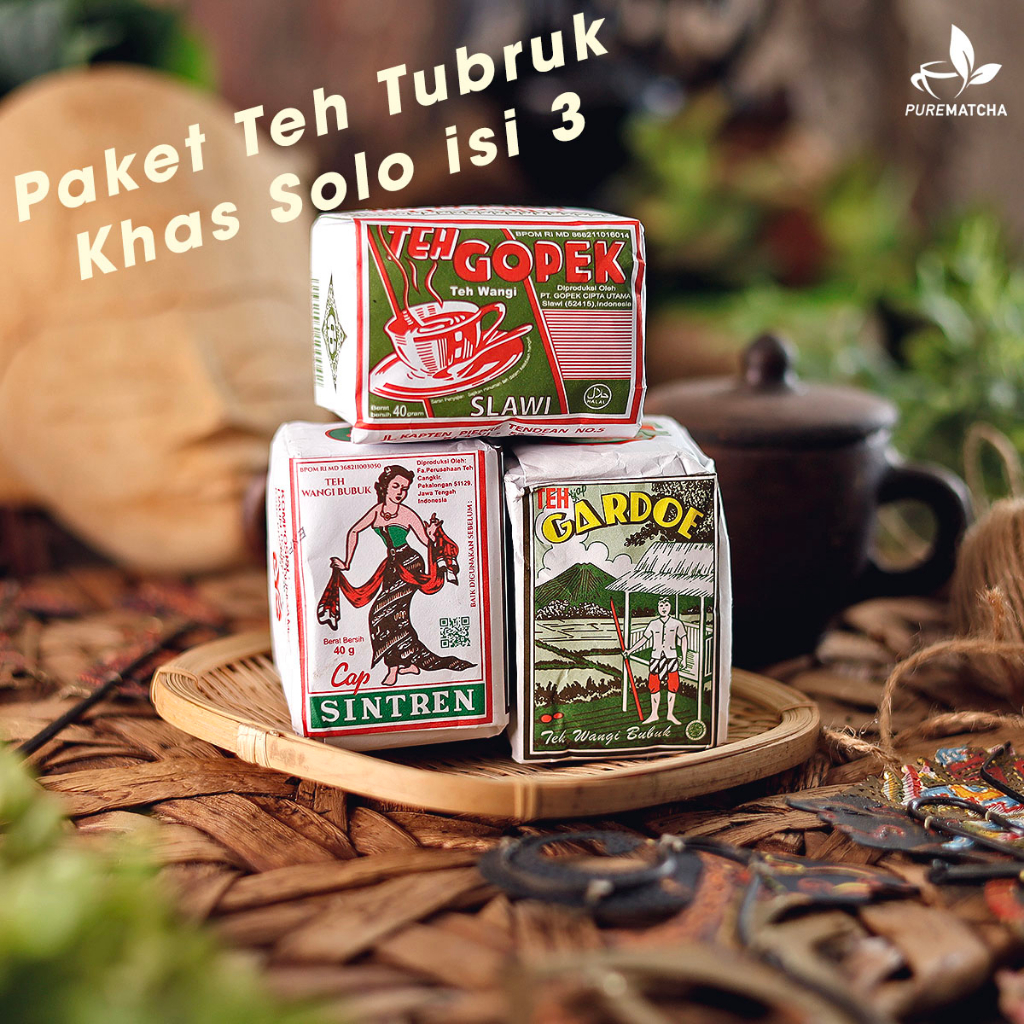 Jual Teh Solo Racikan Paket isi 3 (GARDOE HIJAU, GOPEK, SINTREN) Teh ...