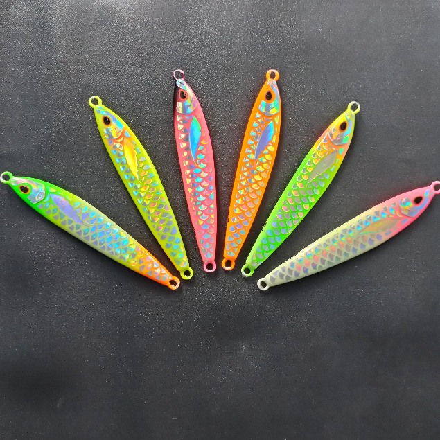 Jual Metal Jig Full GID 60 gram Motif Sisik | Shopee Indonesia