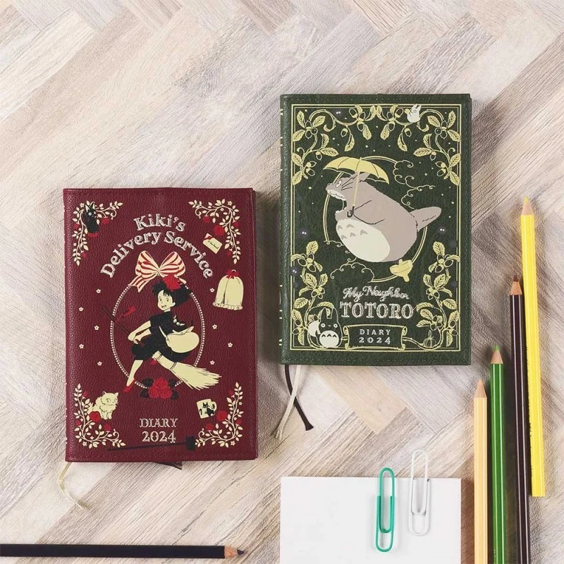 Jual Diary 2024 Schedule Book A6 Studio Ghibli My Neighbor Totoro Kiki's Delivery Service ...