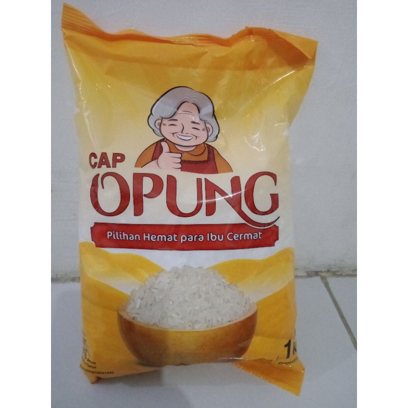 Jual Beras cap OPUNG kemasan 1kg | Shopee Indonesia