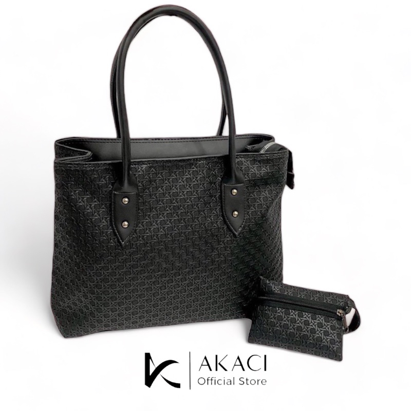 Jual AKACI ROTAN Tas Tote Wanita Kantor Kuliah Resmi 2023 Terbaru 09 ...