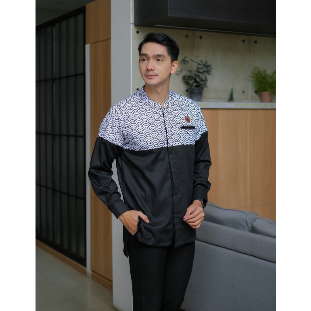 Jual BAJU KOKO PRIA LENGAN PANJANG BAJU KOKO PAKISTAN MOTIF SUBLIM ...