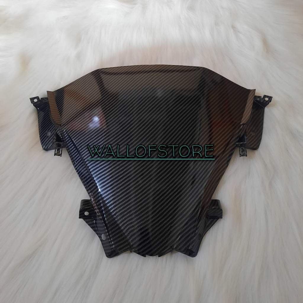 Jual Cover Dudukan Visor Windshield Carbon PCX 150 K97 | Shopee Indonesia