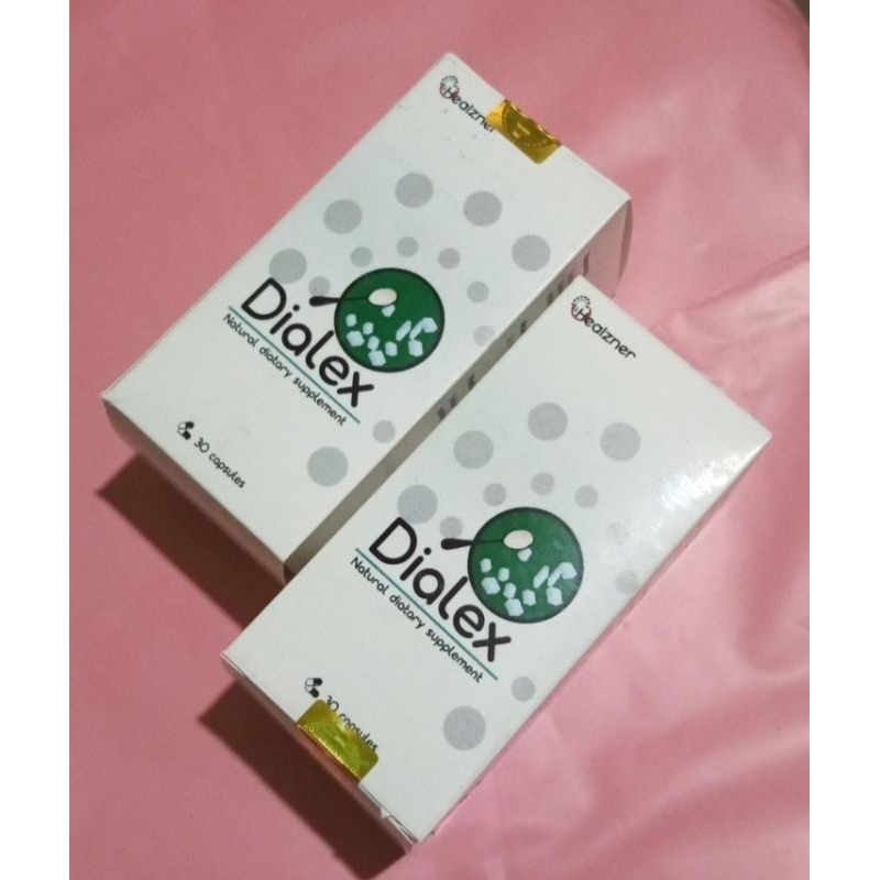 Jual Dialex Obat Diabetes Kencing Manis Original Ampuh Isi 30 Kapsul ...