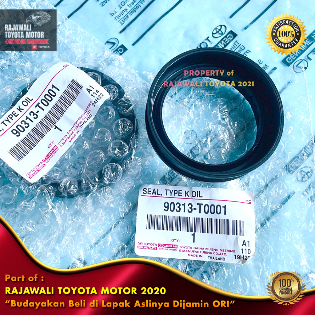 Jual Oli Seal Roda Belakang Fortuner, Hilux & Innova 2004-2015 Ring ...