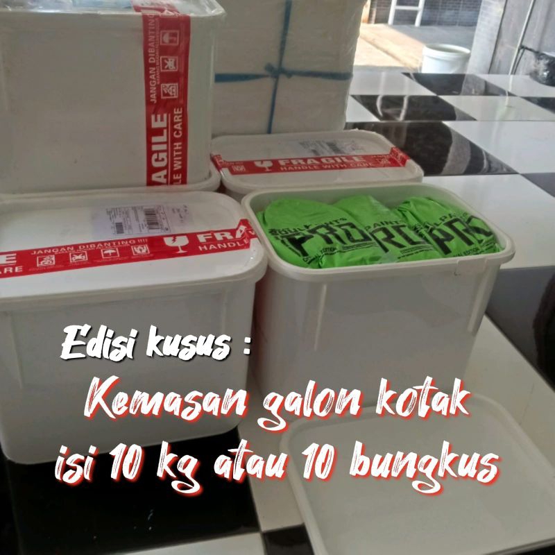 Jual ISI 10KILO KEMASAN GALON KOTAK / CAT TEMBOK KILOAN | Shopee Indonesia