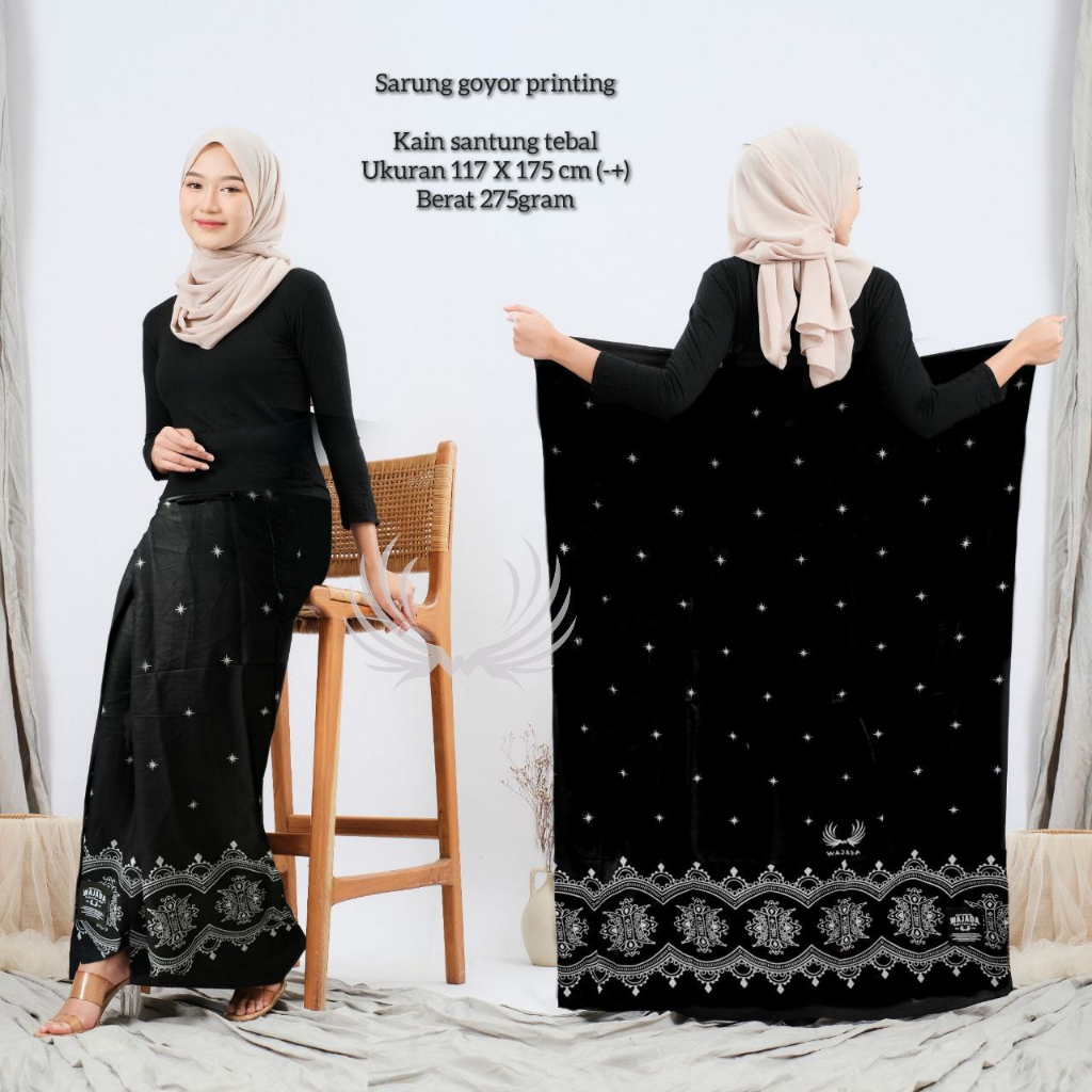 Jual SARUNG SANTRIWATI MOTIF BATIK TERBARU MERK WAJADA TERLARIS 2022 ...