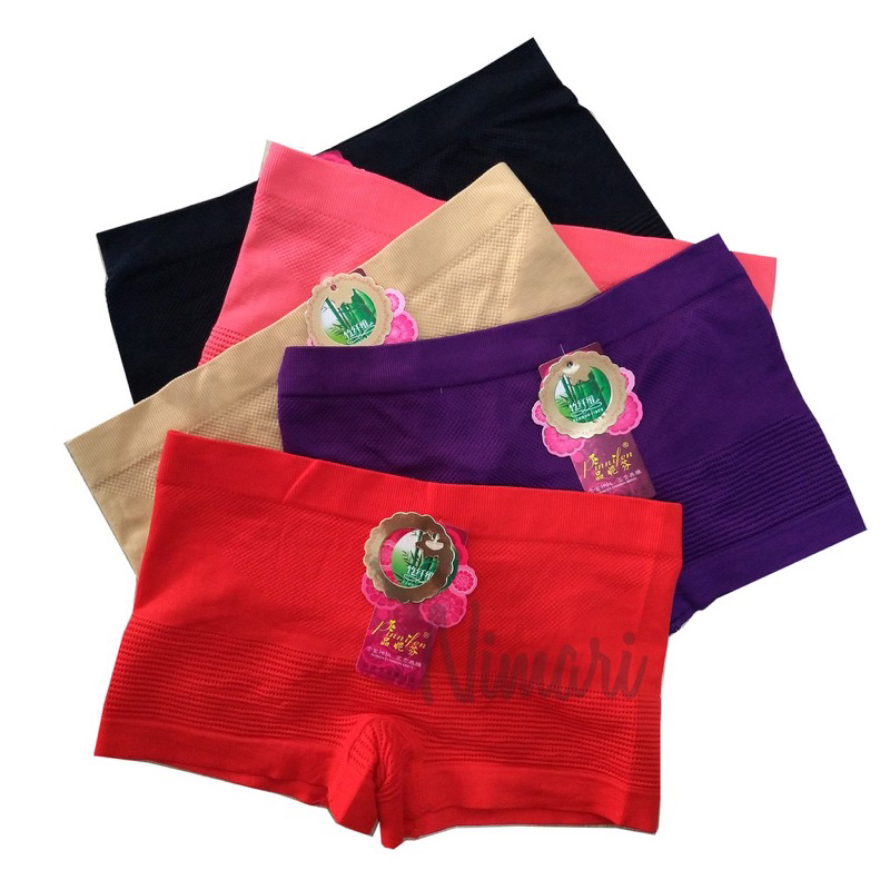 Jual 4 pcs Boxer Wanita / Celana Dalam Boxer Cewek / Celana shot Boxer ...