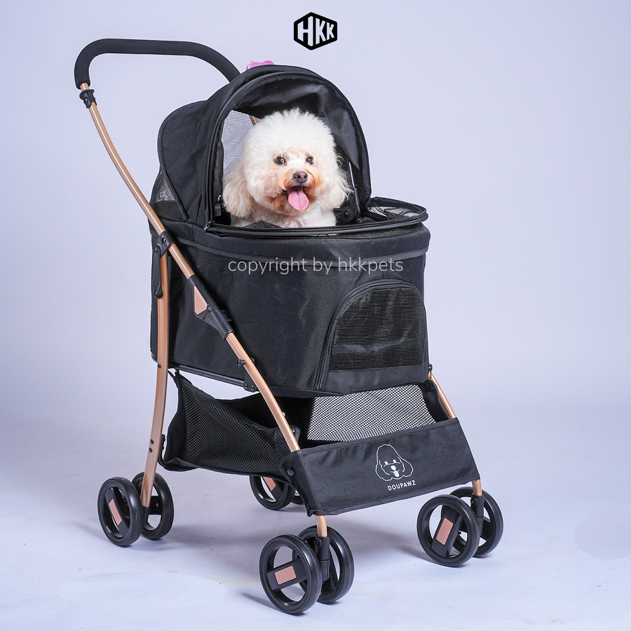 Jual Pet dog stroller kereta sorong anjing kucing murah | Shopee Indonesia