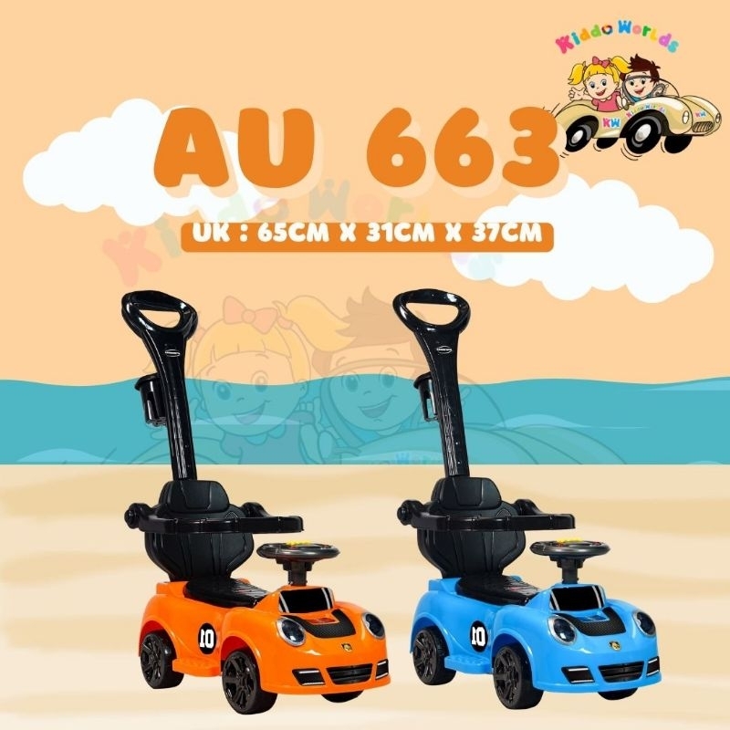Jual mainan mobil dorong shp au-663 ride on car anak | Shopee Indonesia