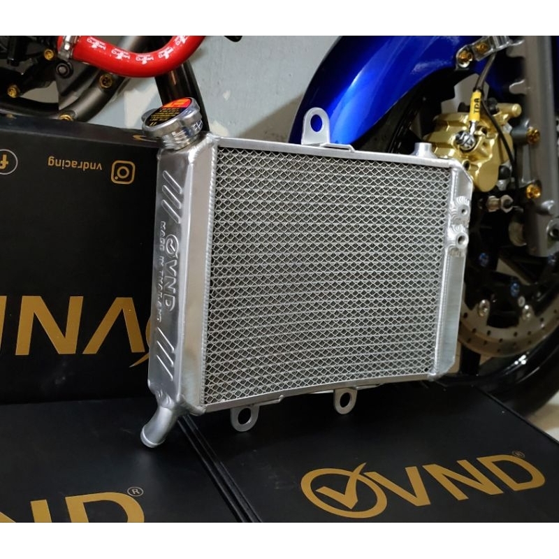 Jual RADIATOR ALMU NINJA R RR SS CURVE CEKUNG ORIGINAL VND. MODEL ...