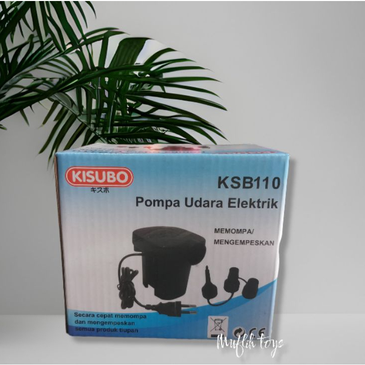 Jual Pompa Tiup Angin Elektrik Listrik KISUBO KSB110 Electric Air Pump | Shopee Indonesia