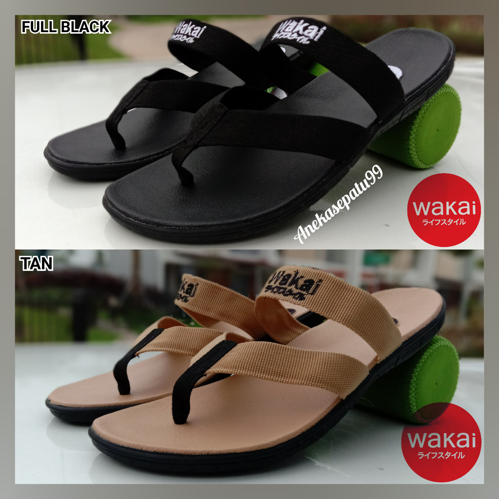 Jual SANDAL GUNUNG OUTDOOR PRIA WANITA WAKKAI / SANDAL SLIDE JEPIT ...