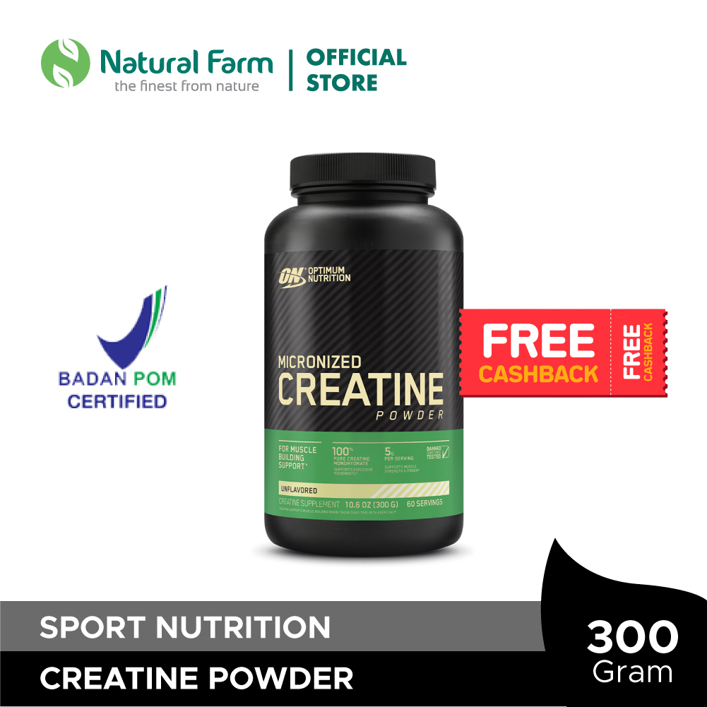 Jual Optimum Nutrition Creatine Powder 300 gr | Shopee Indonesia