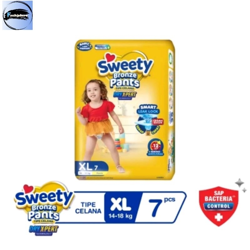 Jual Sweety Bronze Dry Expert Pants XL isi 7pcs | Shopee Indonesia