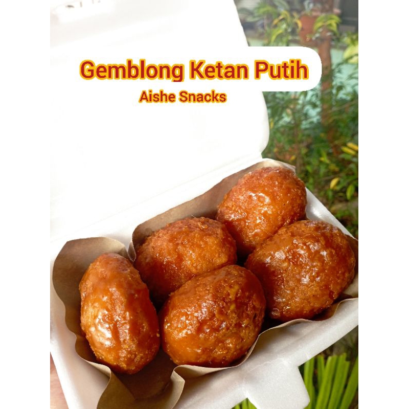 Jual Gemblong Ketan Asli Manis, Empuk & Gurih isi 5pcs | Shopee Indonesia