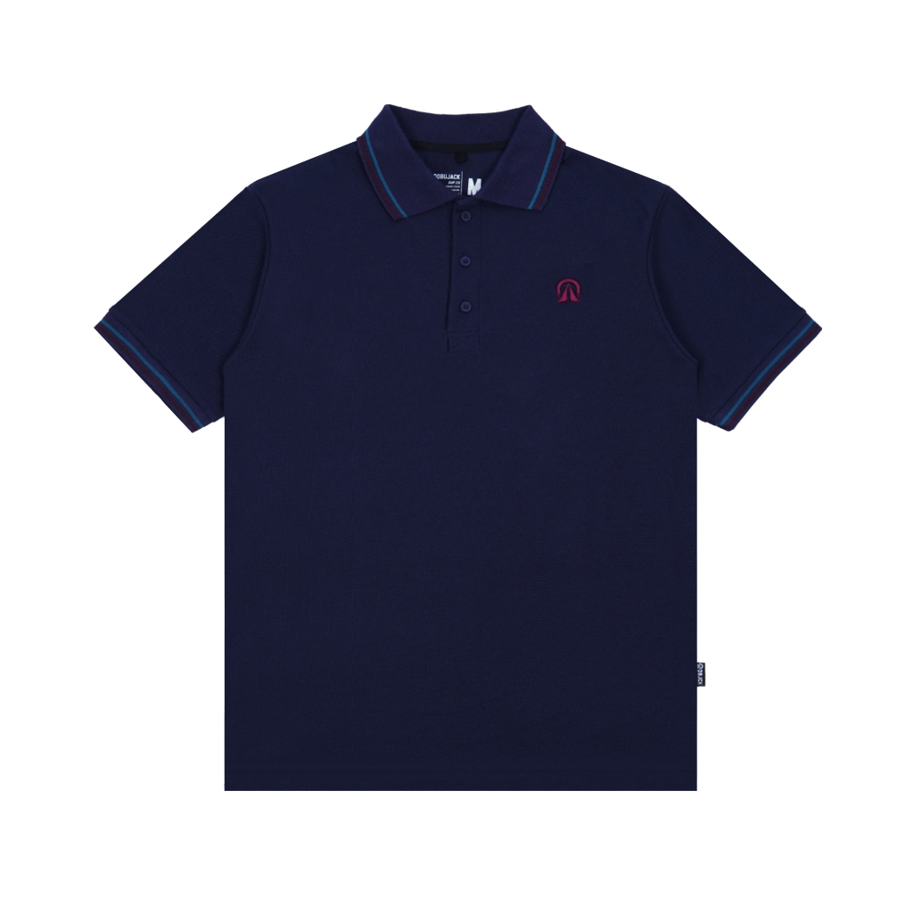 Jual Dobujack Polo Shirt Mavin Navy | Shopee Indonesia