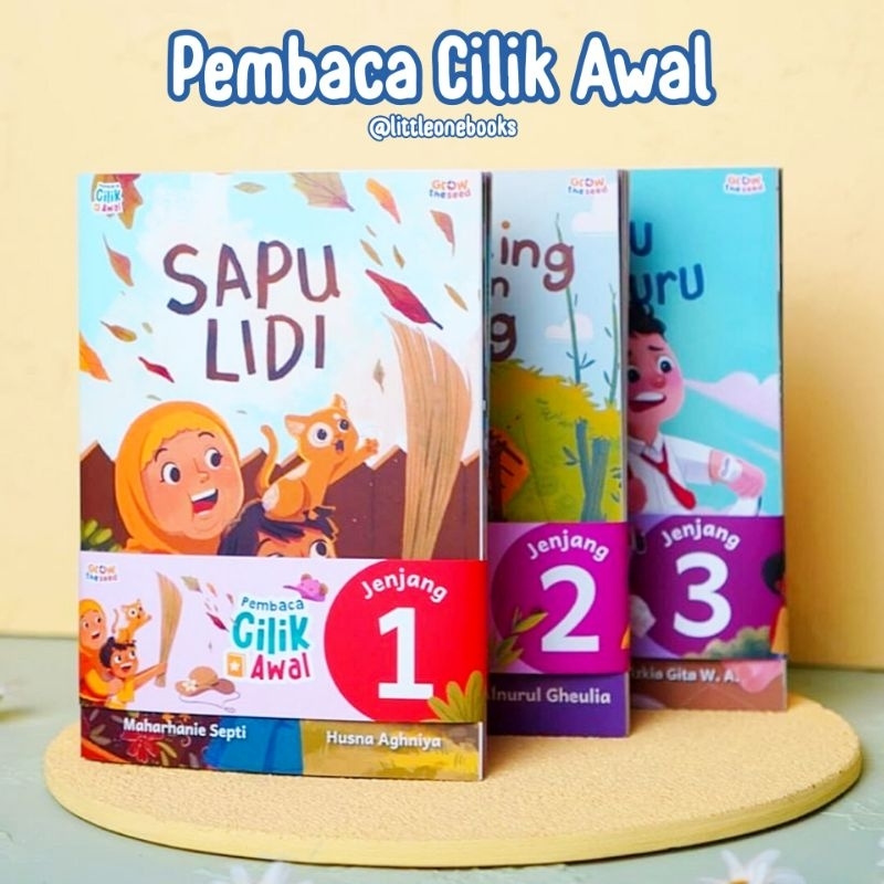Jual Seri Pembaca Cilik Awal / buku cerita dengan kata sederhana untuk ...