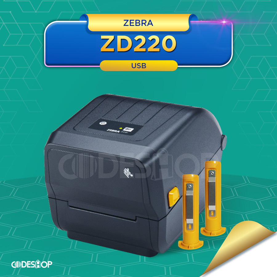 Jual Zebra ZD220 / ZD-220 / ZD 220 Printer Label Barcode 1D dan 2D + 2 ...