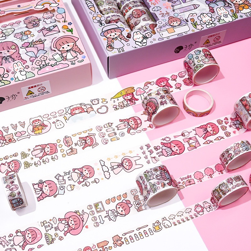 Jual sticker rolling momo korea kecil / stiker momo roll / stiker ...