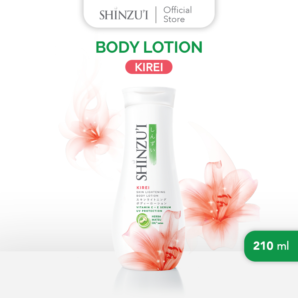 Jual Shinzui Skin Lightening Body Lotion Kirei 210ml | Shopee Indonesia