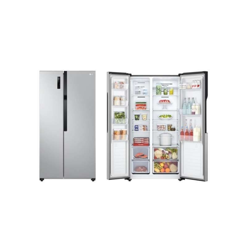 Jual Kulkas LG Side by Side GCFB507PQAM 509L Total No Frost Smart Inverter | Shopee Indonesia