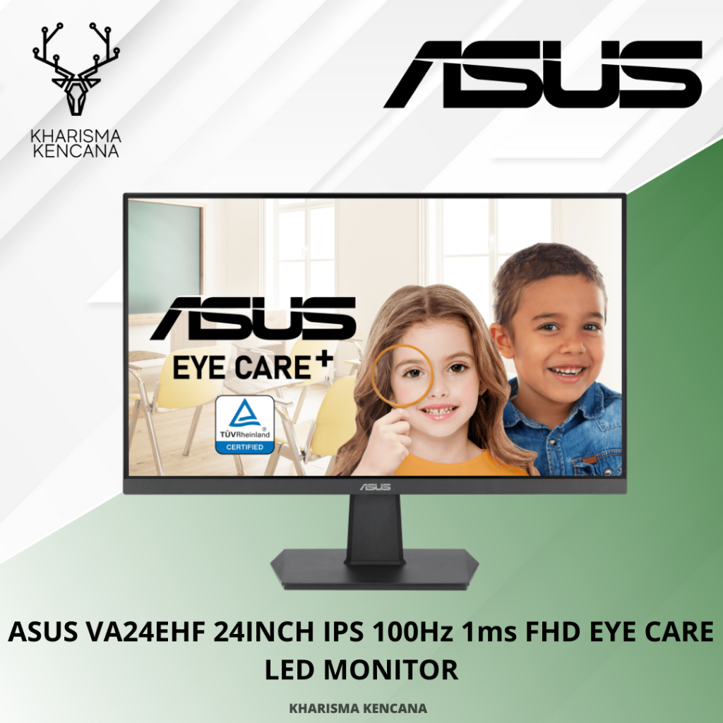 Jual ASUS VA24EHF 24INCH IPS 100Hz 1ms FHD EYE CARE LED MONITOR ...