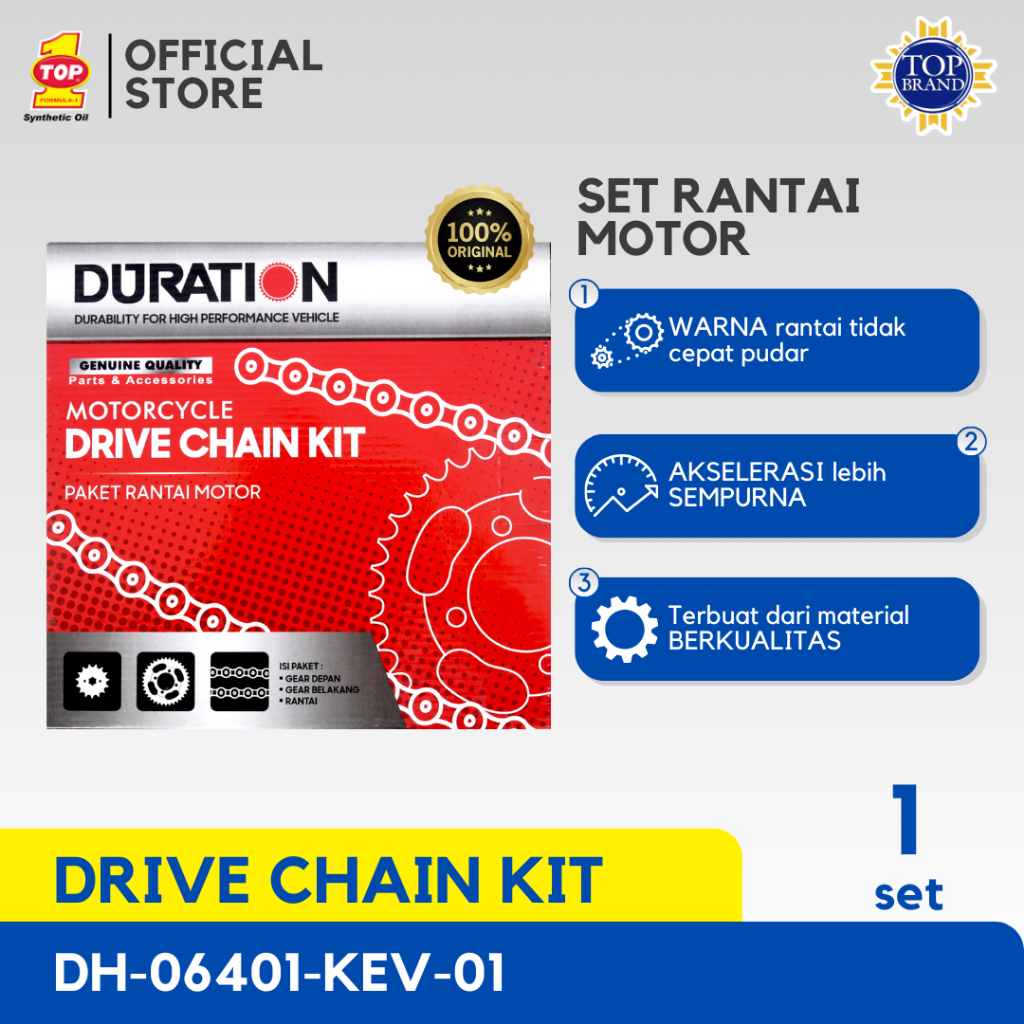 Jual Drive Chain DH-06401-KEV-01 - Supra X - Supra Fit | Shopee Indonesia