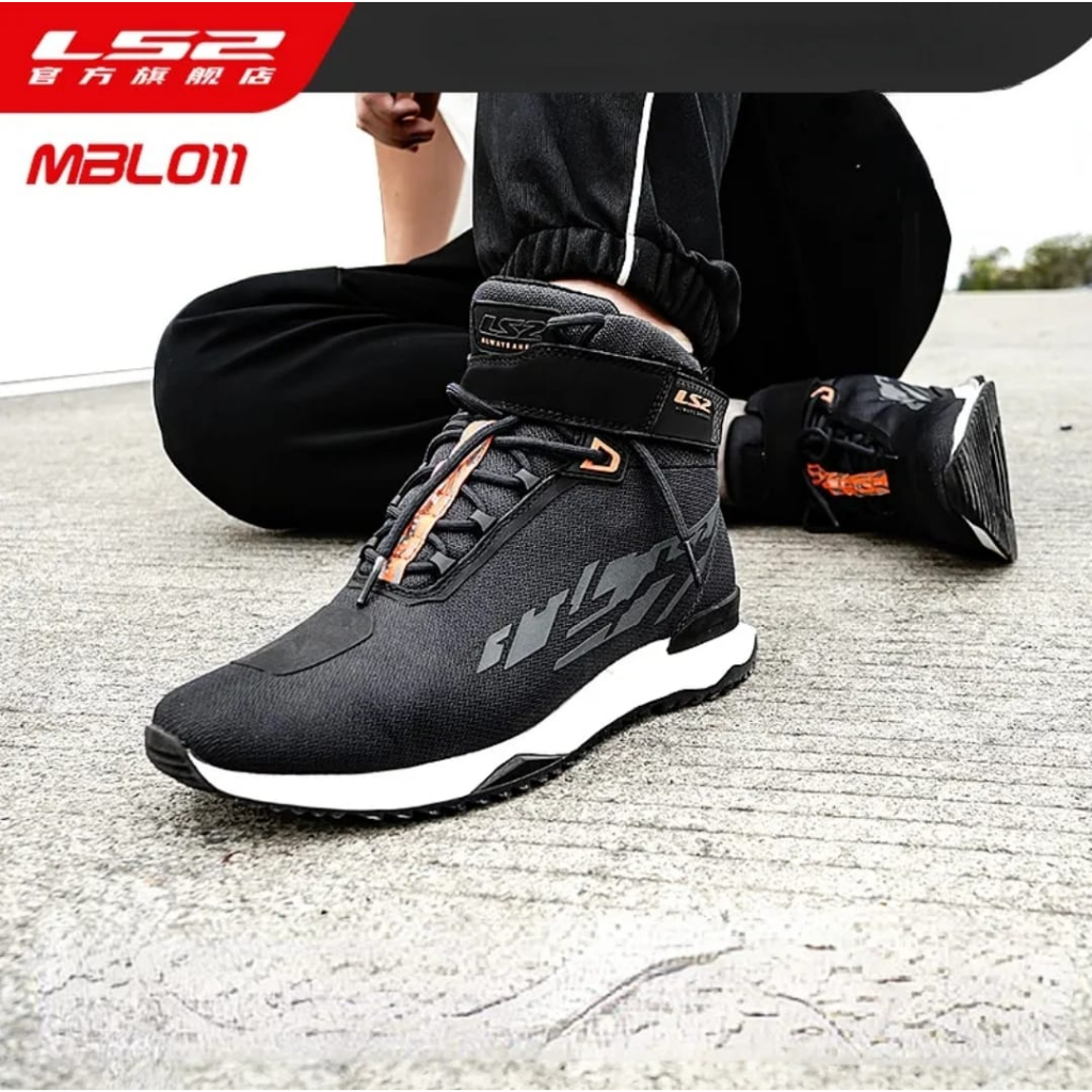 Jual LS2 Motorcycle Riding Boots MBL011 Sepatu Riding Touring Sepeda ...