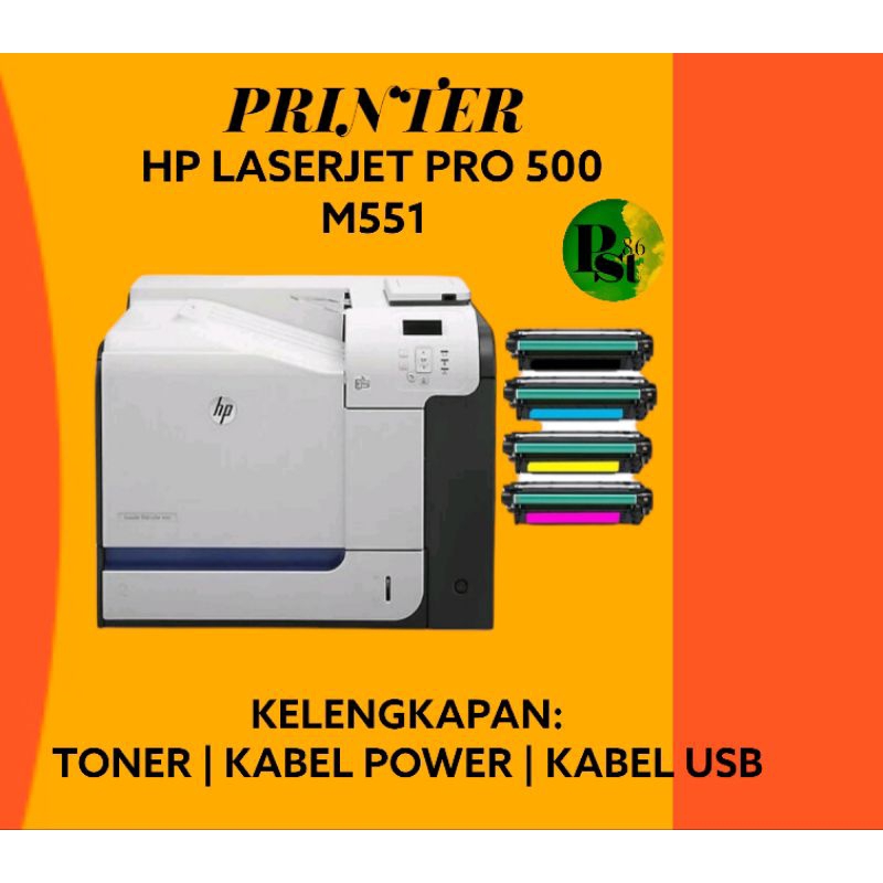 Jual Printer HP LaserJet 500 Color M551 / Printer Printer A4/Legal ...