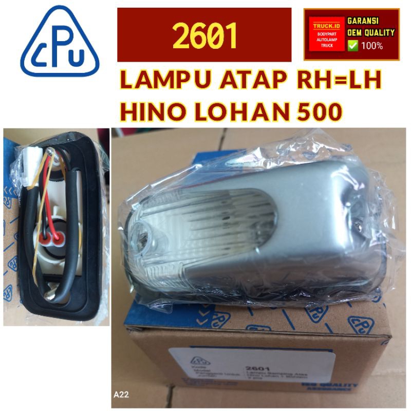 Jual LAMPU ATAP ATAS ROOF SIDE LAMP HINO LOHAN LAMA PS TI / HINO 500 ...