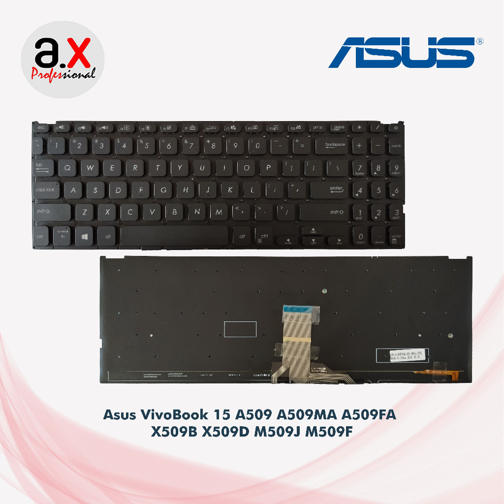 Jual Keyboard Asus VivoBook 15 A509 A509MA A509FA X509B X509D ...