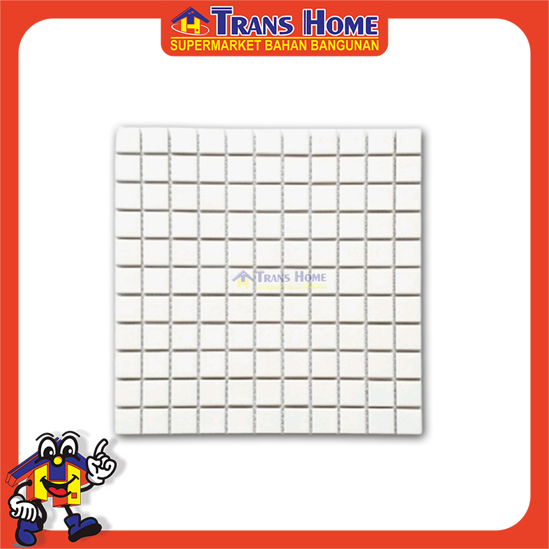 Jual Mosaic / Mozaik Mozza Tile Mini Square Glossy And Matte (1DUS ...