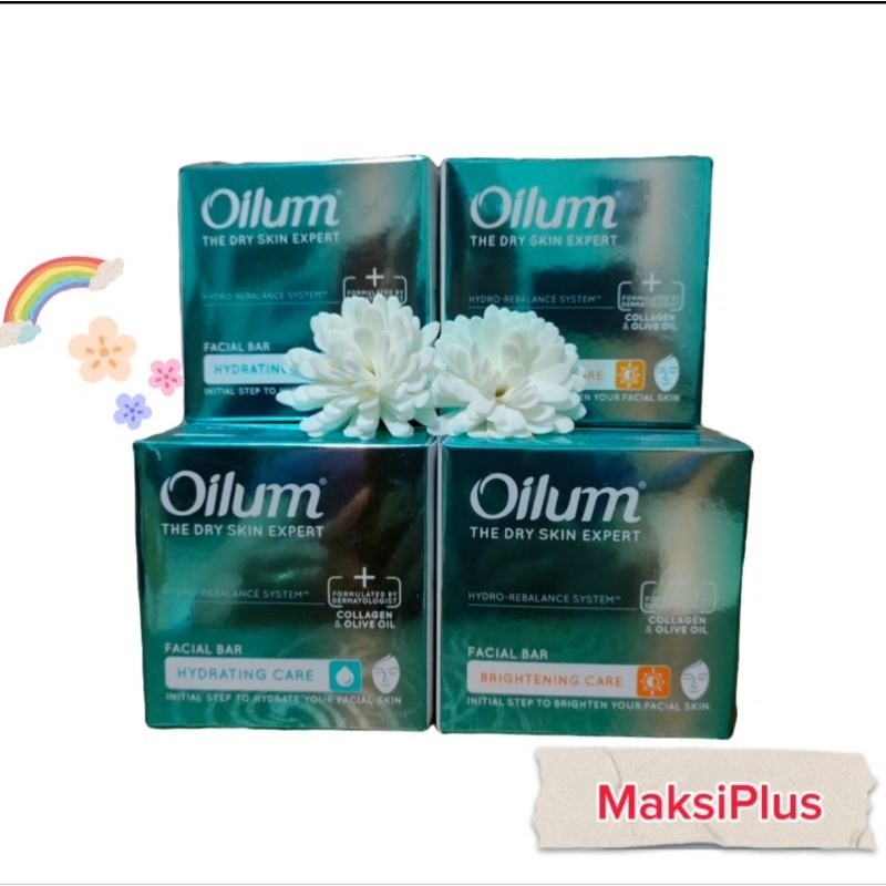 Jual OILUM Sabun Wajah Collagen & Olive Oil Facial Bar 60Gr | Shopee ...