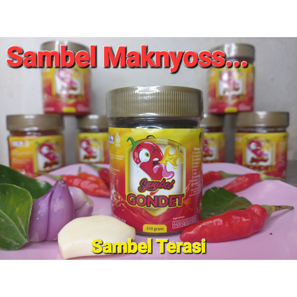 Jual Sambel Terasi 200gr Sambel Tradisional Paling Disukai Orang ...