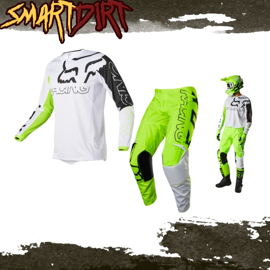 Jual Jersey FOX 180 Skew Flo Yellow Jerset FOX 180 Skew Flo Trail ...