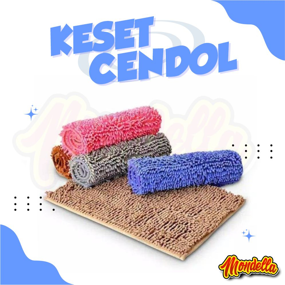 Jual Keset Kaki Cendol Keset Ukuran 58 x 38 Cm Keset Microfiber Premium ...