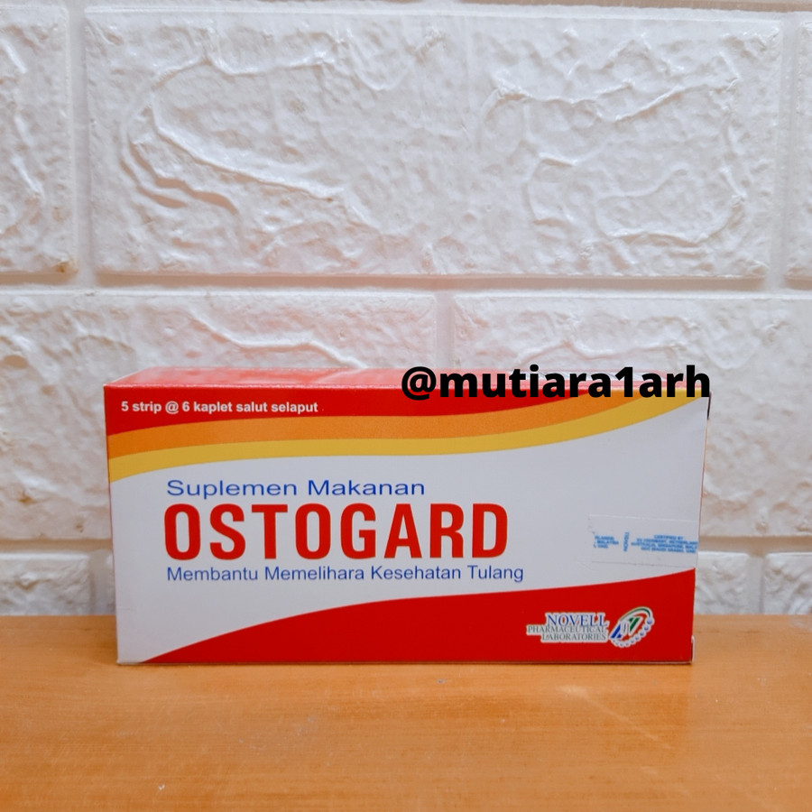 Jual OSTOGARD BOX 30 KAPLET TABLET | Shopee Indonesia