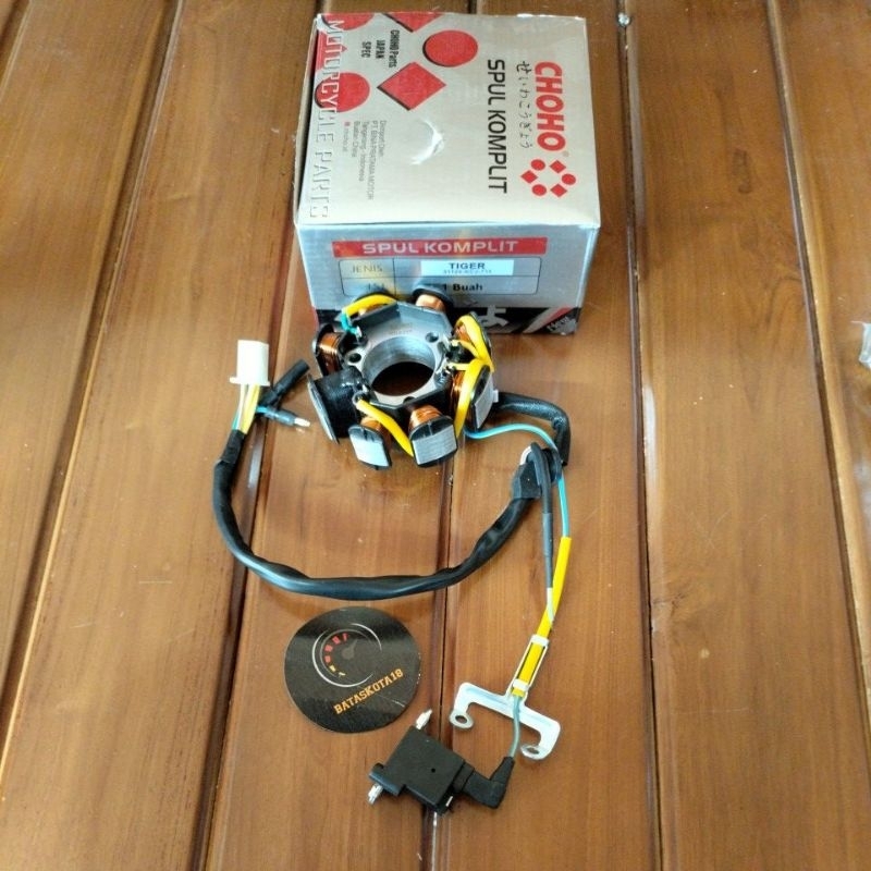 Jual Spull Spool Assy Stator Assy Spul + Pulser Tiger Lama-Tiger 2000 ...
