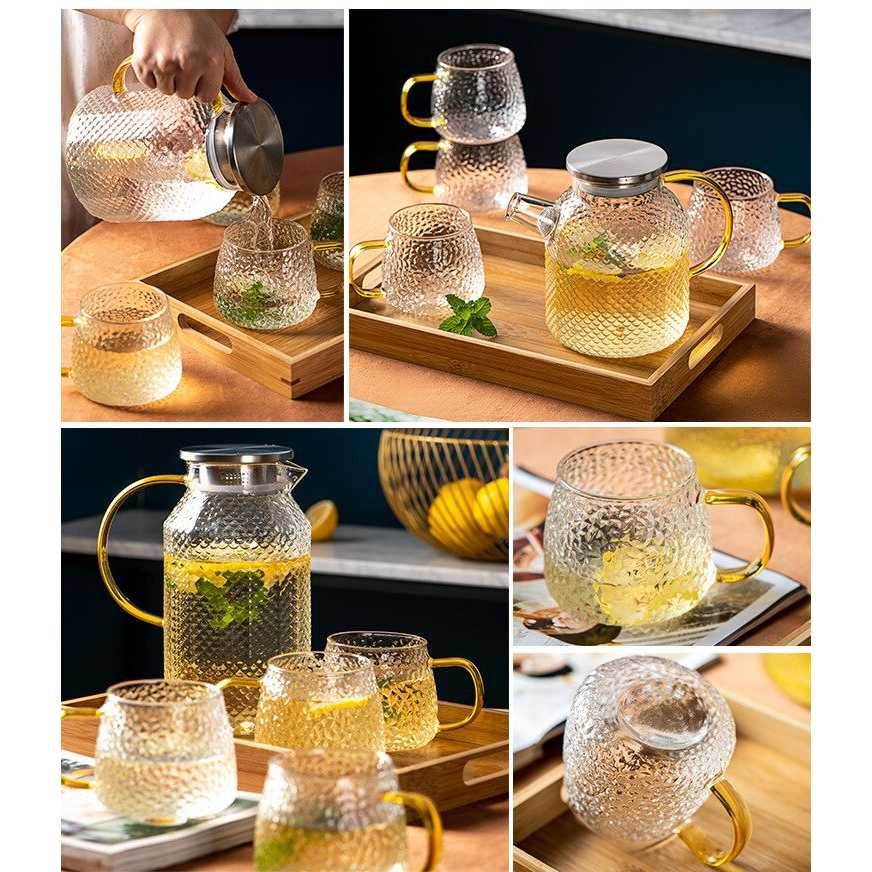 Jual ST-024 TEKO PITCHER TEH 1514 ML / CHINESE TEAPOT GLASS 1,5L / TEKO KACA BENING | Shopee ...