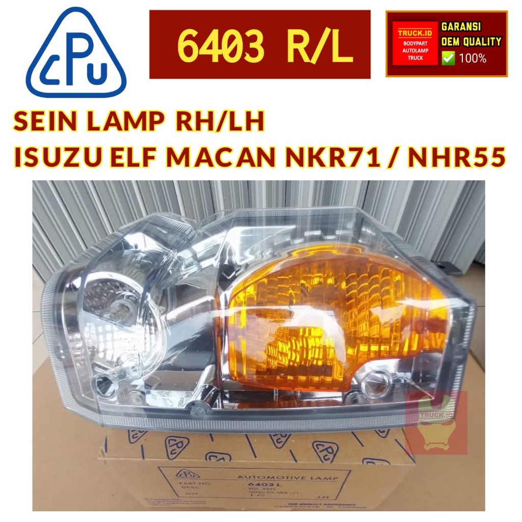Jual LAMPU SEN SAMPING ASSY ISUZU ELF MACAN NKR71 / NHR55 RH/LH *merek ...