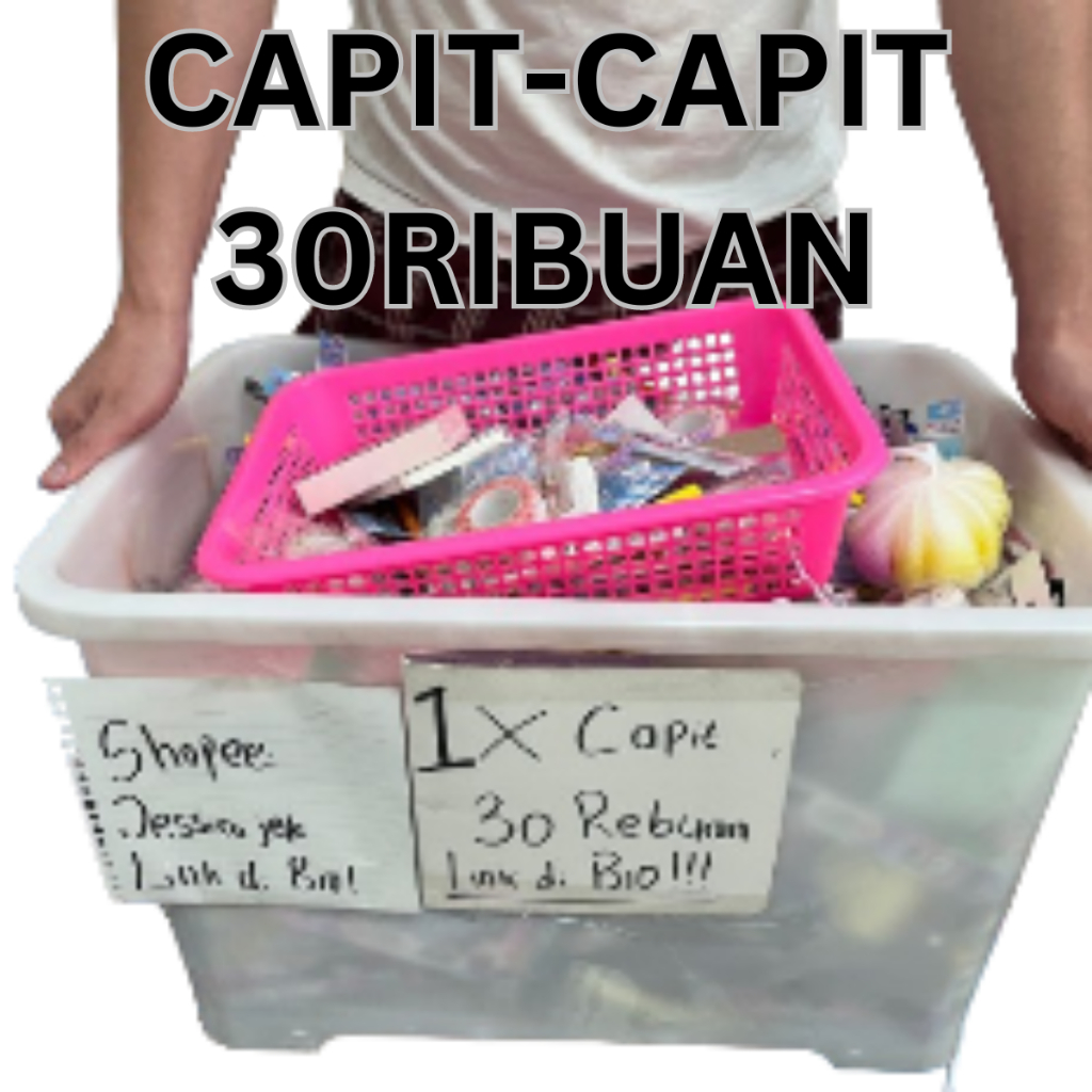 Jual capit capit alat tulis 1 kali cek out PREMIUM ISI LEBIH BANYAK ...