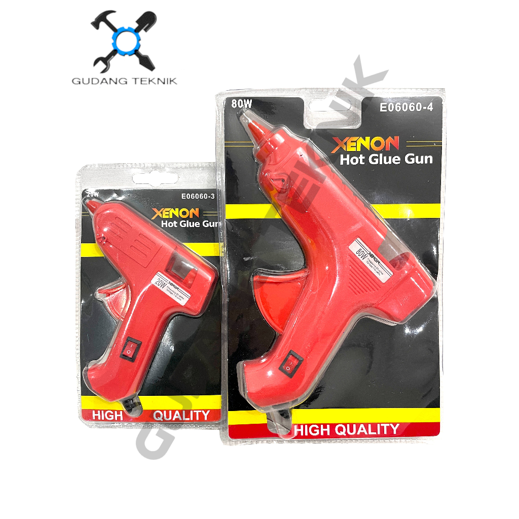 Jual ALAT LEM TEMBAK XENON 20W 80W E0606 / Alat Tembakan Lem 20 80 Watt E06060-3 E06060-4 XENON ...