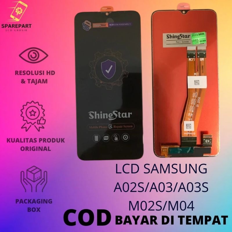 Jual LCD FULLSET SAMSUNG A03/A03S/A02S/M02S/M04/A035/A037/A035F/A037F ...