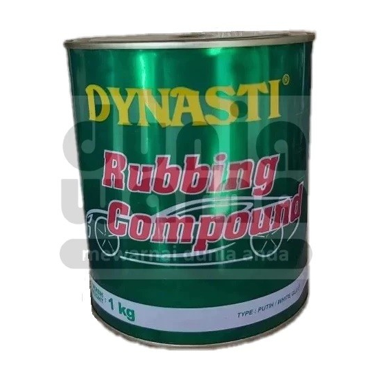Jual DYNASTI Rubbing Compound/Kompon White/Putih Kemasan 1 Kg/1Kg ...