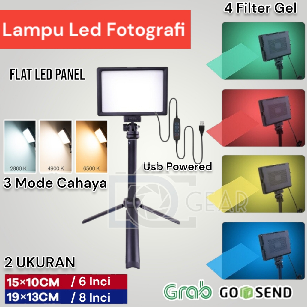 Jual Lampu Led Studio 15 Watt utk foto studio , MUA , Foto produk ...